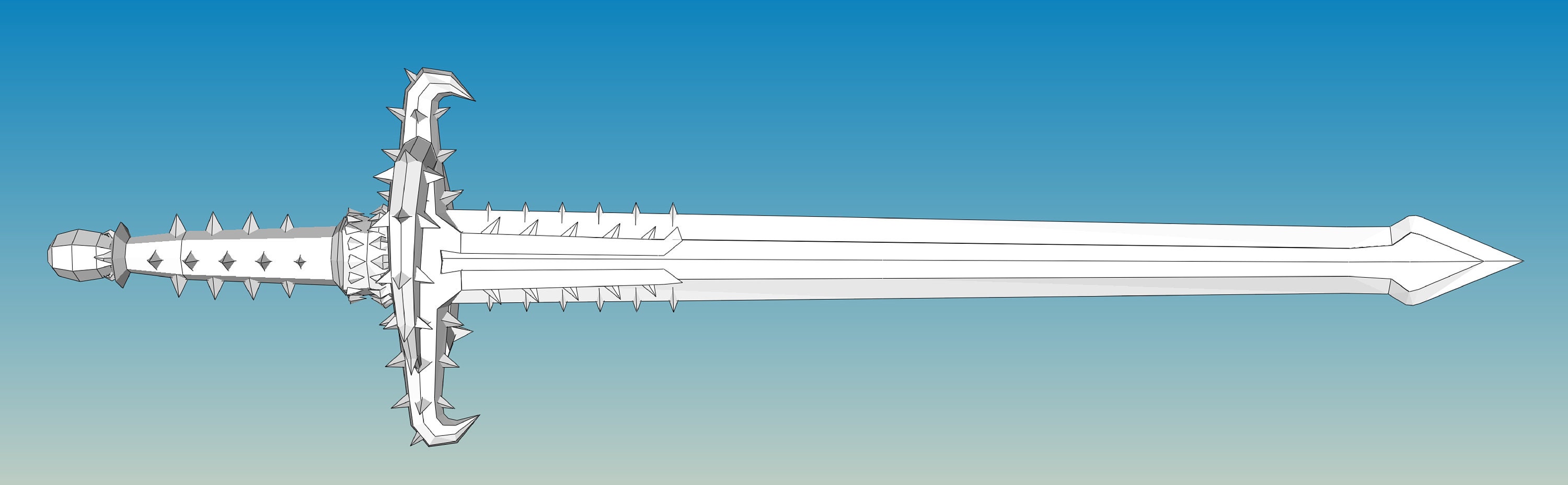 Skull Knight W/sword and Shield Cosplay Pepakura Foam Templates - Etsy