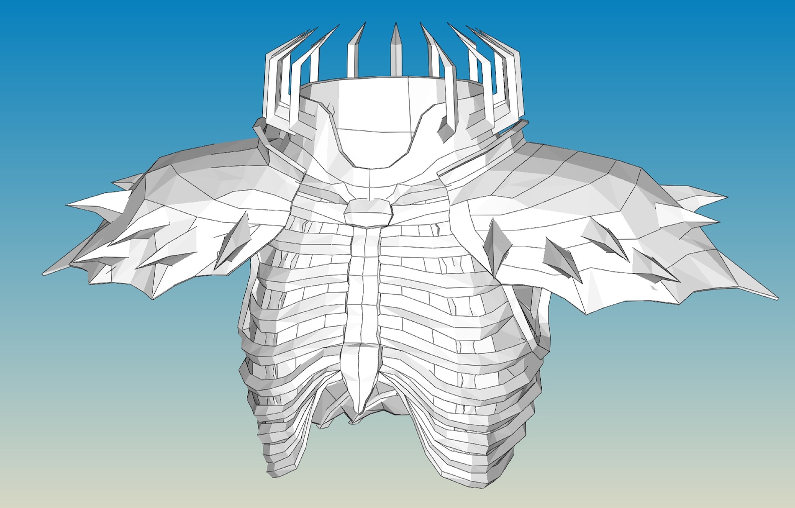 Skull Knight W/sword and Shield Cosplay Pepakura Foam Templates - Etsy