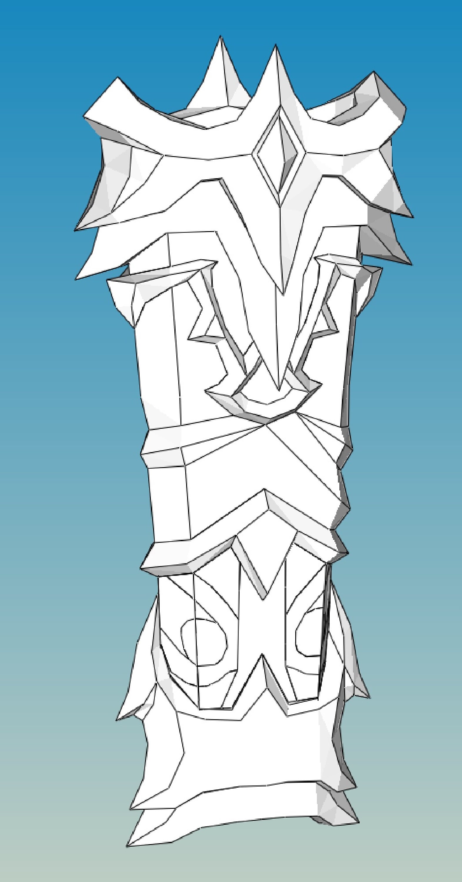 Sylvanas Armor With Bow Cosplay Pepakura Foam Templates - Etsy