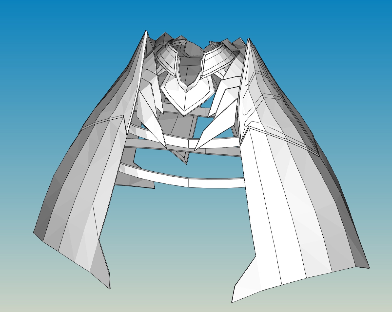 Mordred Armor With Sword Pepakura Foam Templates - Etsy