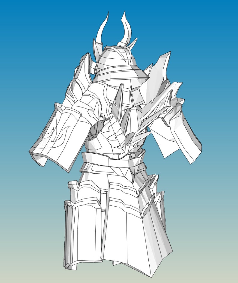 Magnamalo Armor Pepakura Cosplay Pepakura Foam Patterns - Etsy