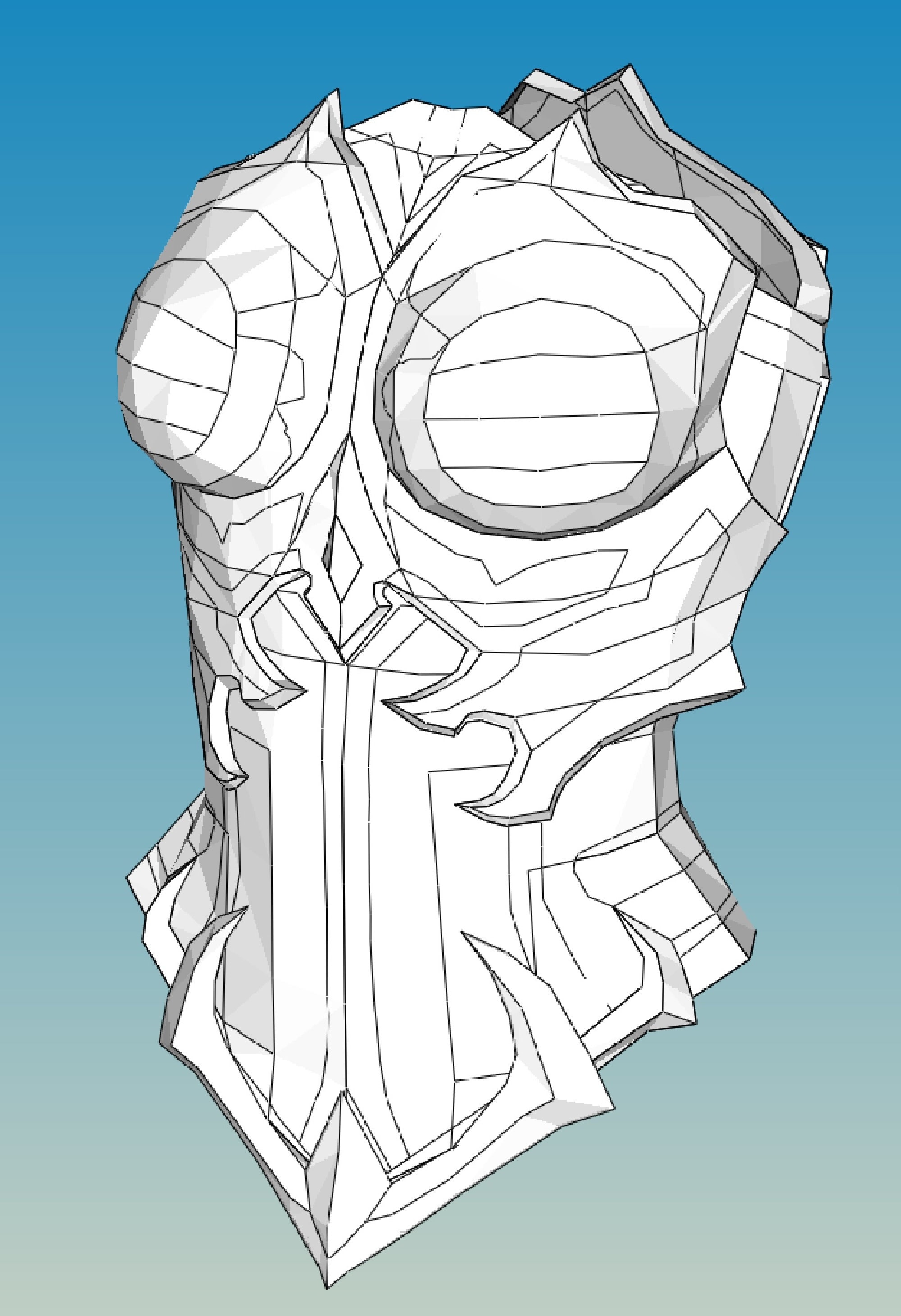 Sylvanas Armor With Bow Cosplay Pepakura Foam Templates - Etsy