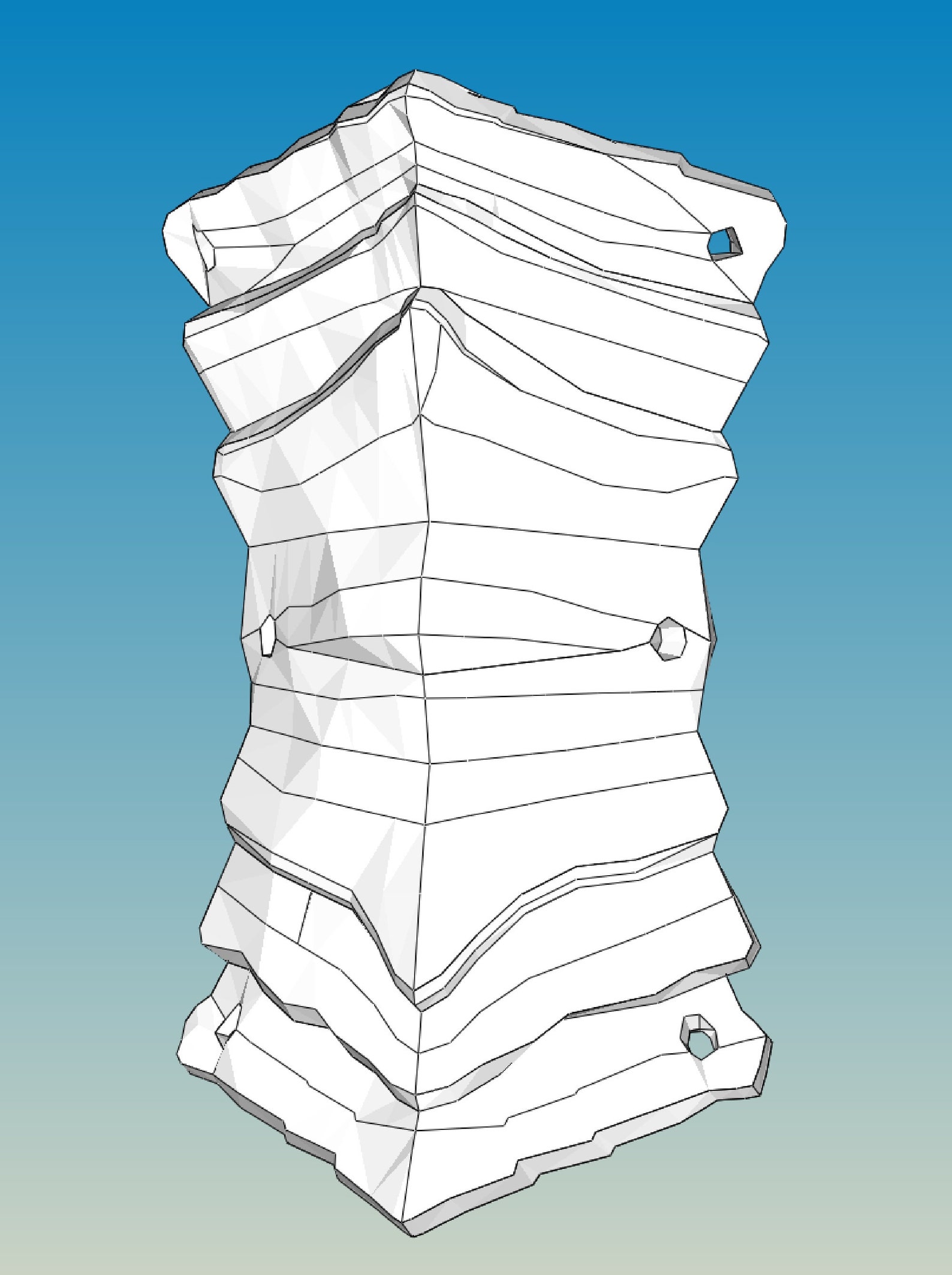 Havel W/maze and Shield Cosplay Pepakura Foam Templates - Etsy