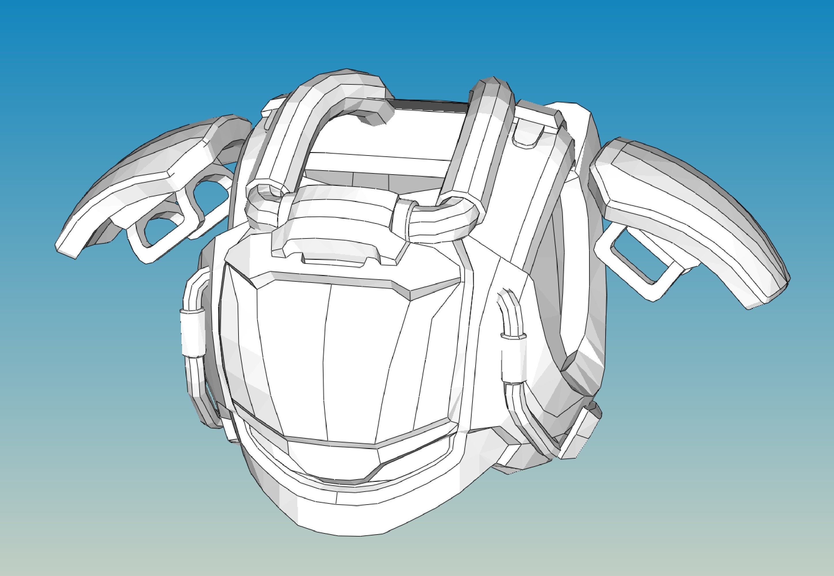 Valkyrie Cosplay Foam Pepakura Templates - Etsy