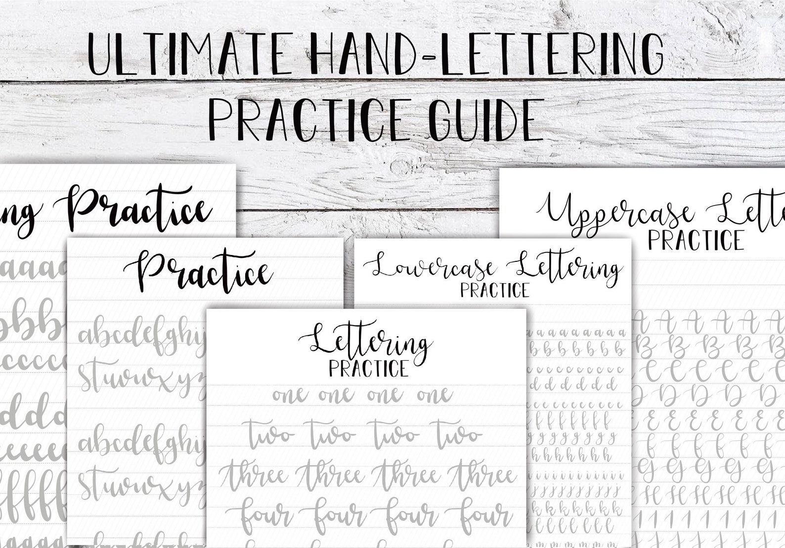 Ultimate Hand-lettering Practice Guide Digital Download | Etsy