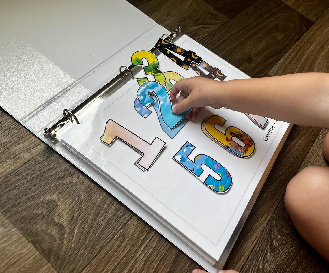 Printable Bible Busy Book for Toddlers | Digital Download, Church Book ...