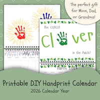 2026 Handprint Calendar, Kids Baby Toddler, Nursery School Activity ...