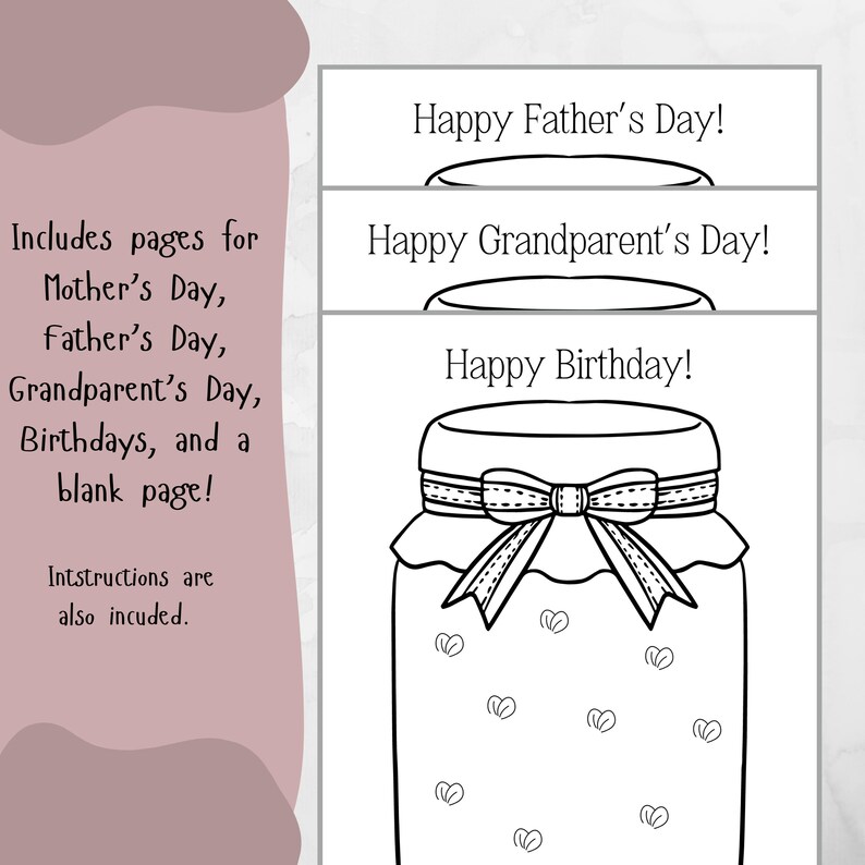 Printable DIY Fingerprint Art for Kinds | Handprint Keepsake Printable ...