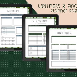 HYPERLINKED Digital Planner for Ipad, Tablet | Goodnotes, Notability ...