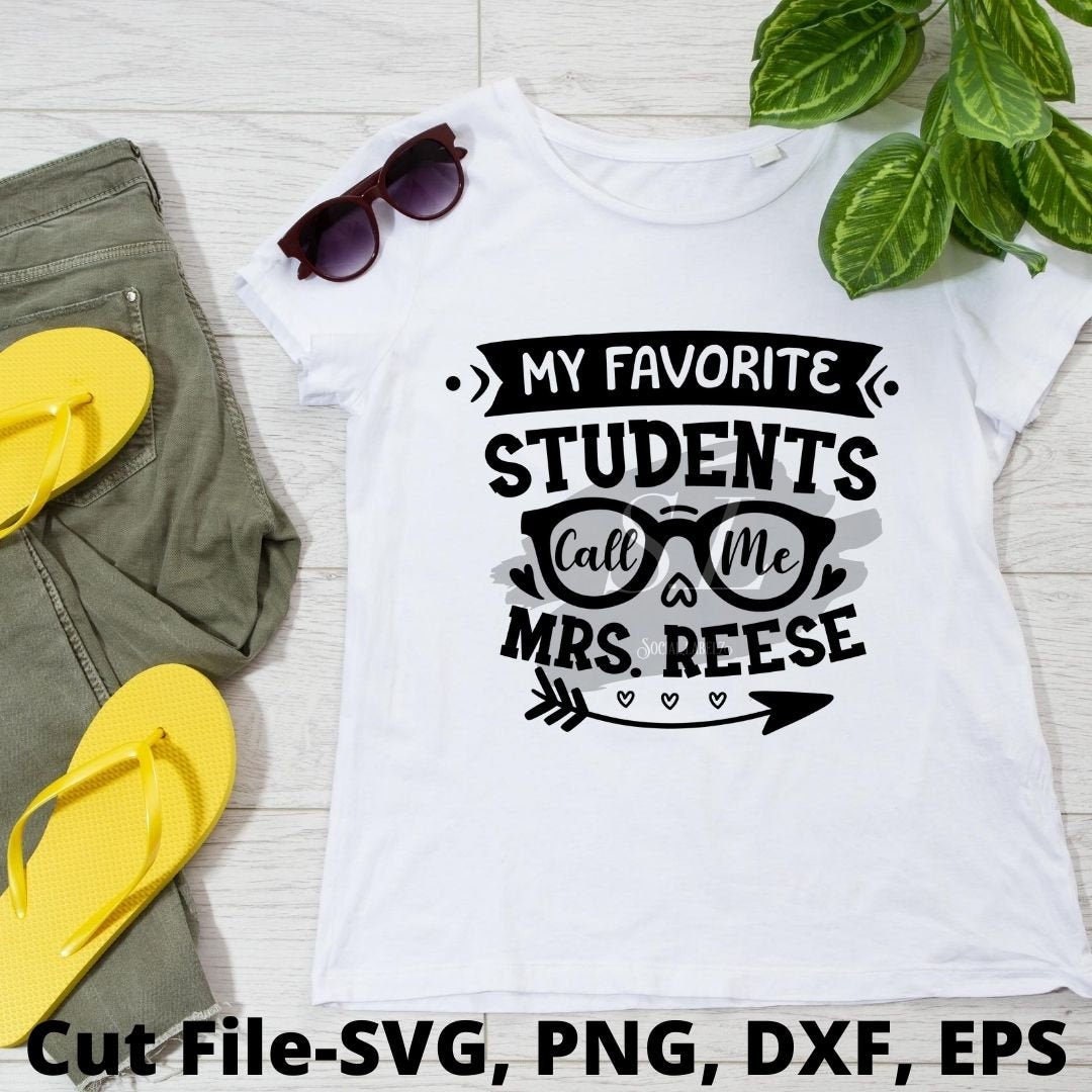 Teacher Favorite Student Svg, Png, Dxf, Eps, Remote Learning Cut File ...