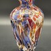 Hand Blown Art Glass Vase Signed August Hueter New York 98 Vibrant ...