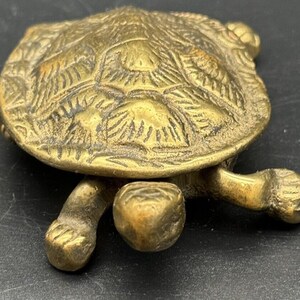 Antique Vintage Brass Hinged Turtle Trinket Box Made in England - Etsy