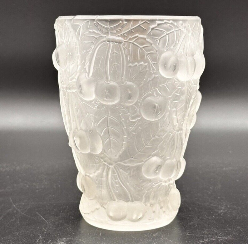 Vintage 1930s Joseph Inwald Weil Barolac Cherries Czech Art Glass - Etsy