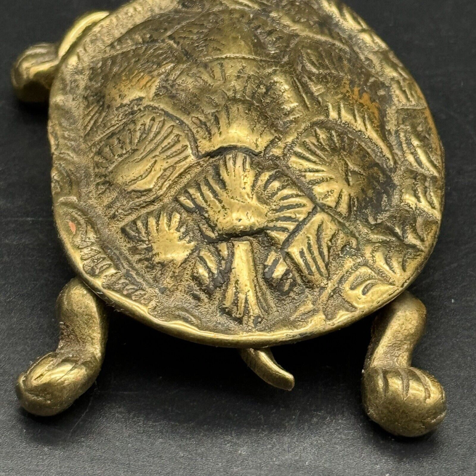 Antique Vintage Brass Hinged Turtle Trinket Box Made in England - Etsy