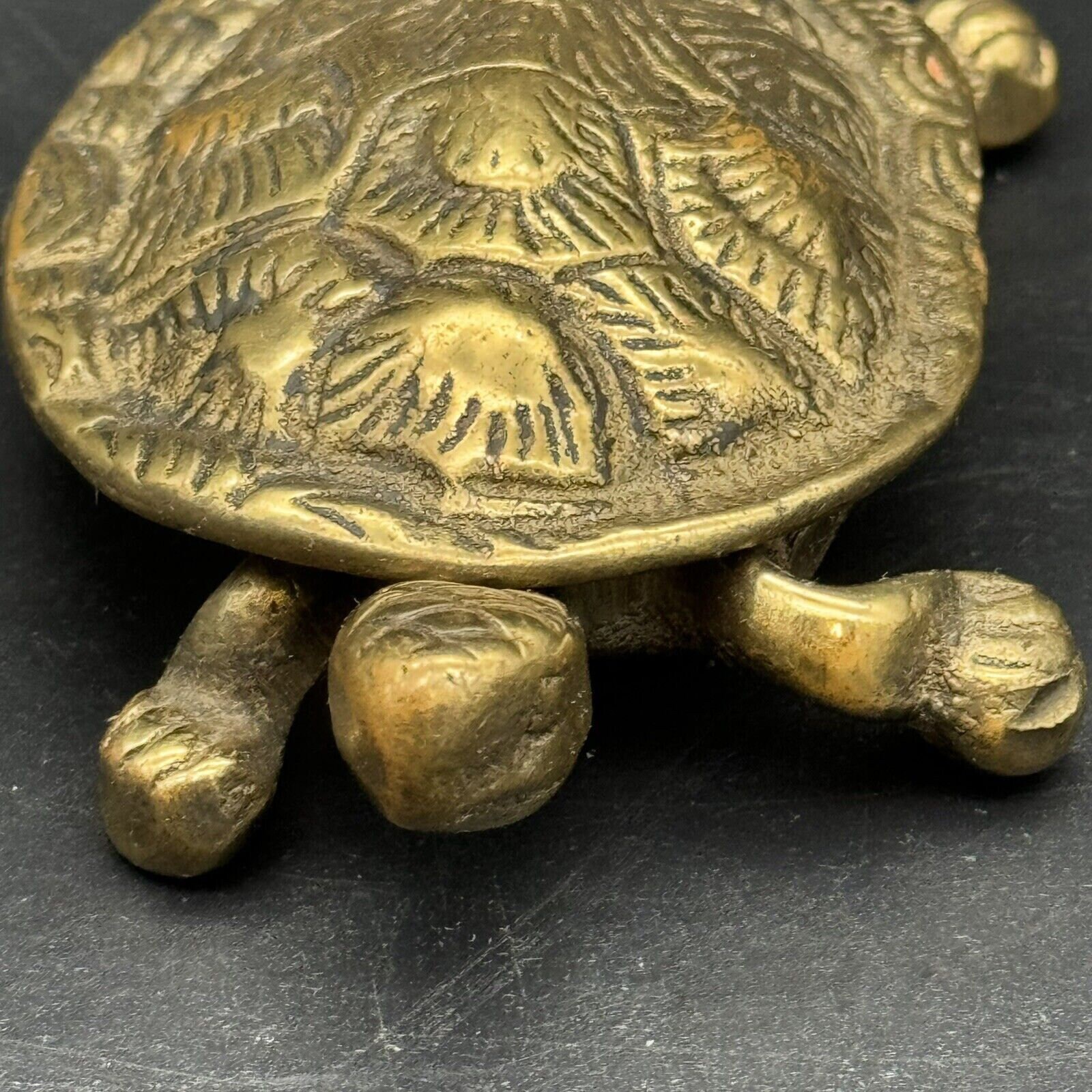 Antique Vintage Brass Hinged Turtle Trinket Box Made in England - Etsy