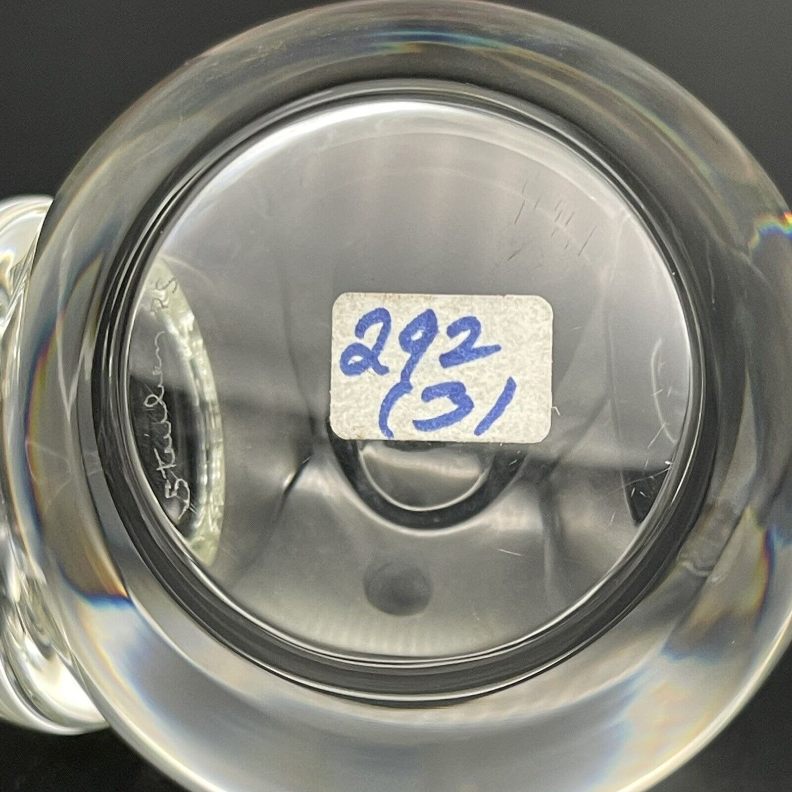 Vintage Steuben Crystal Art Glass Elephant Pachyderm Figurines by Paul ...