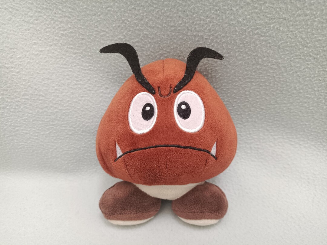Super Mario Goomba Beanie Mushroom Plush Doll 5.5 Inches/ Nintendo ...