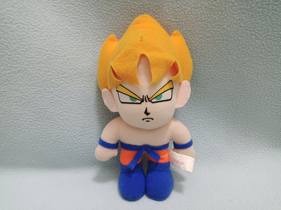 1993 Vintage Dragon Ball Z Goku Super Saiyan Plush Banpresto / Japan ...