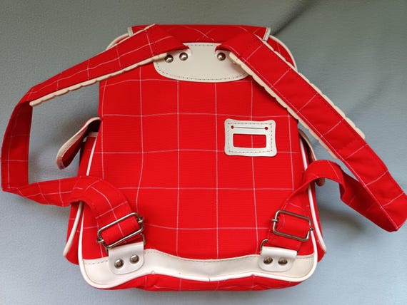 1976 Vintage Sanrio Hello Kitty Backpack School Bag T… - Gem