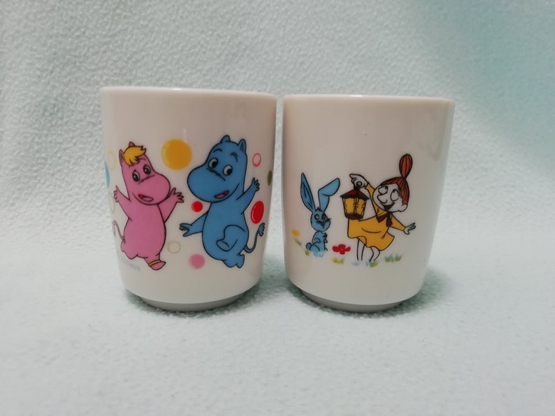 Moomin Ceramic Cup Set Love Couple Japanese Tea Cup/new Old Stock ...