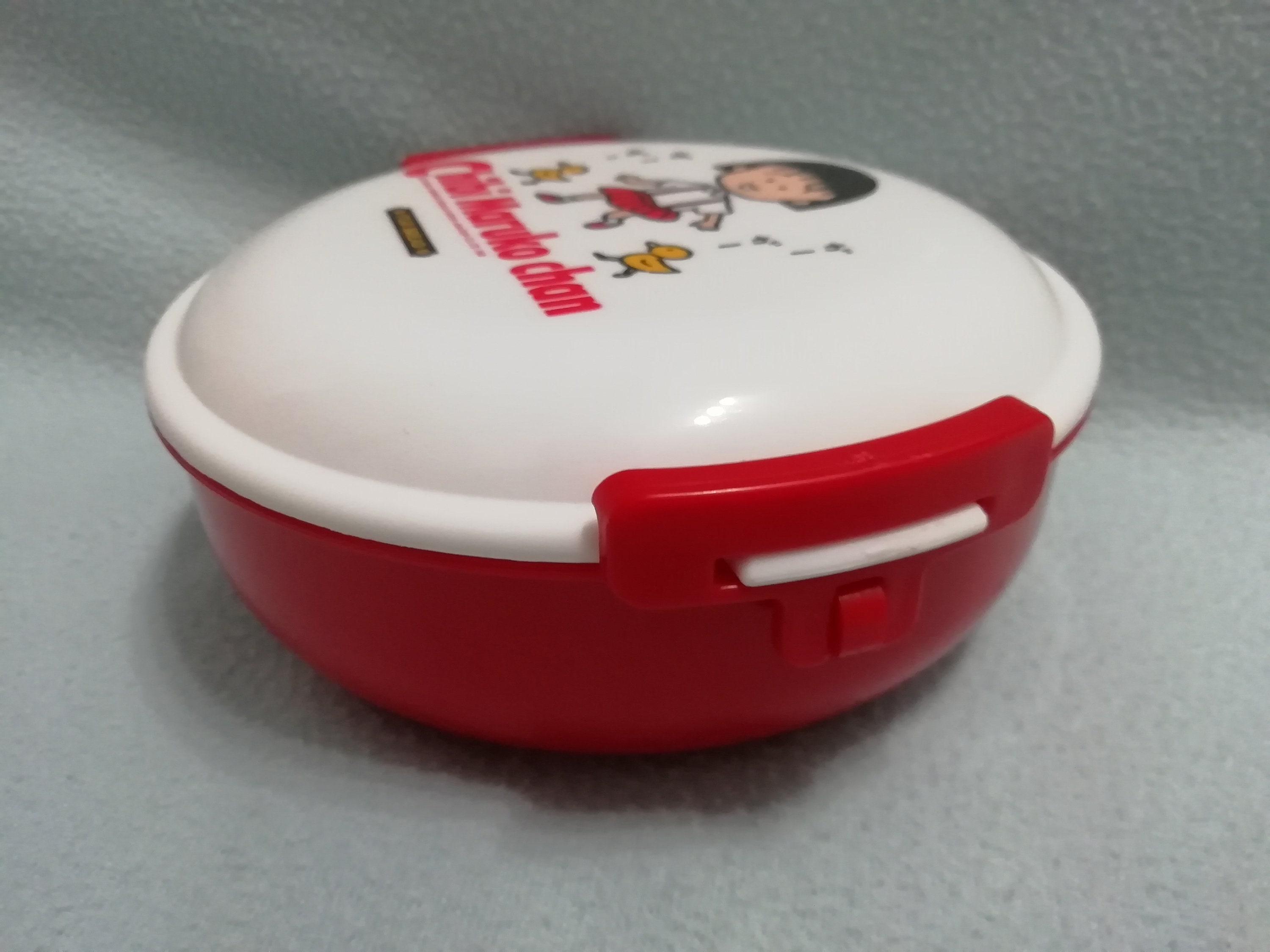Vintage 1990 Chibi Maruko Chan Bento Lunch Box Container Round - Etsy