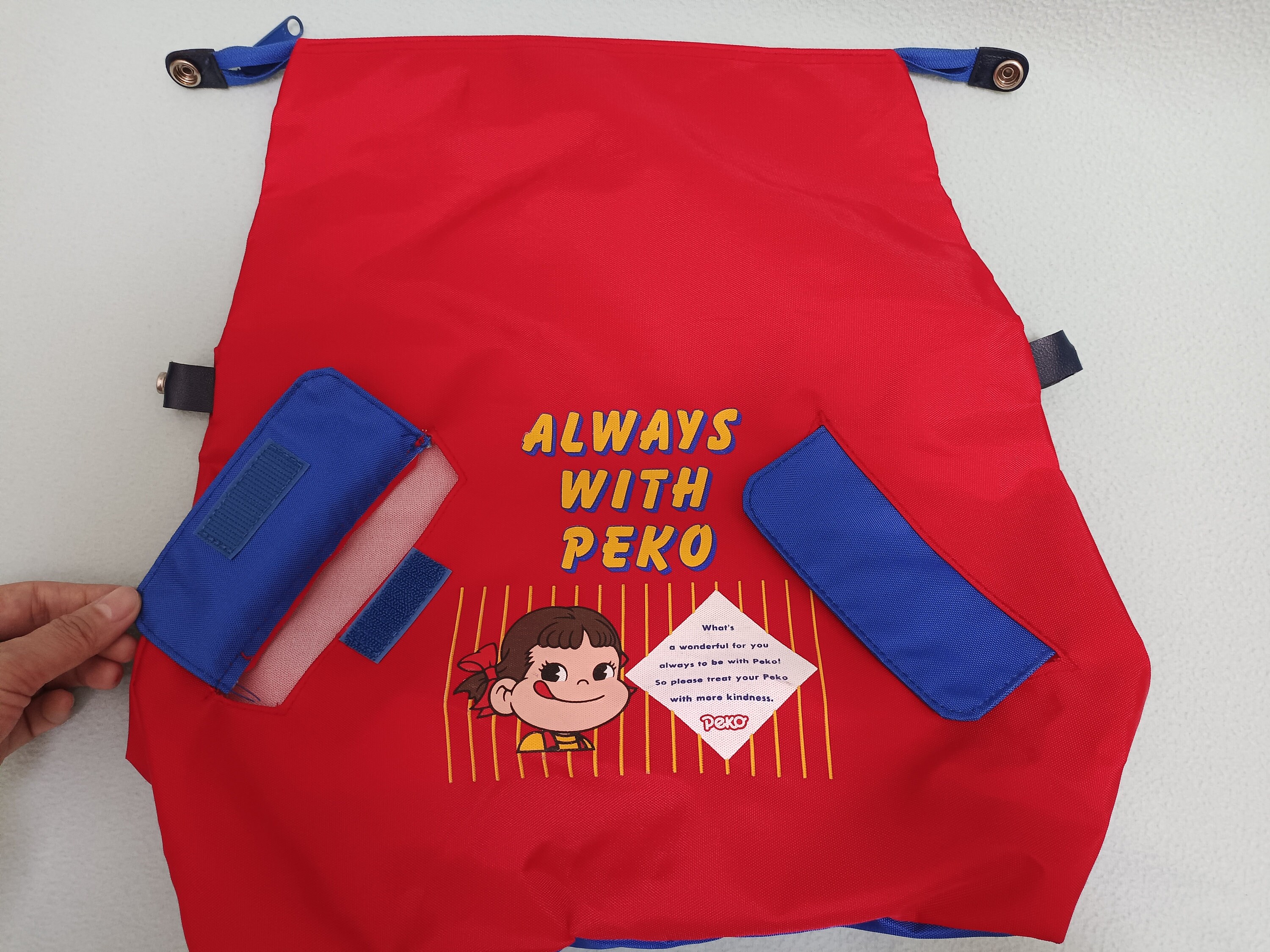 Peko Chan Backpack Red Girl Retro Style Kawaii Japan Milky Fujiya ...