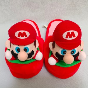 1993 Vintage Super Mario Plushy Slipper / Banpresto Nintendo Japan Cute ...