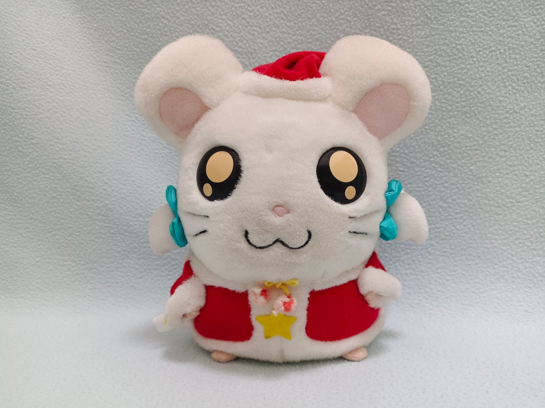 Vintage Tottoko Hamutaro Bijou Plush Doll Christmas Stuffed Animal Soft ...