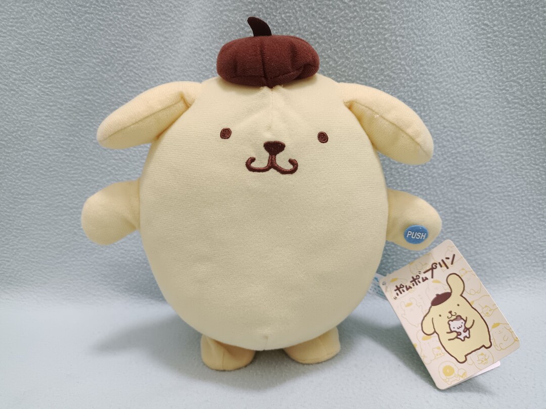 Vintage Sanrio Pom Pom Purin 8 Plush Toy Dancing Doll Japan Kawaii Cute ...