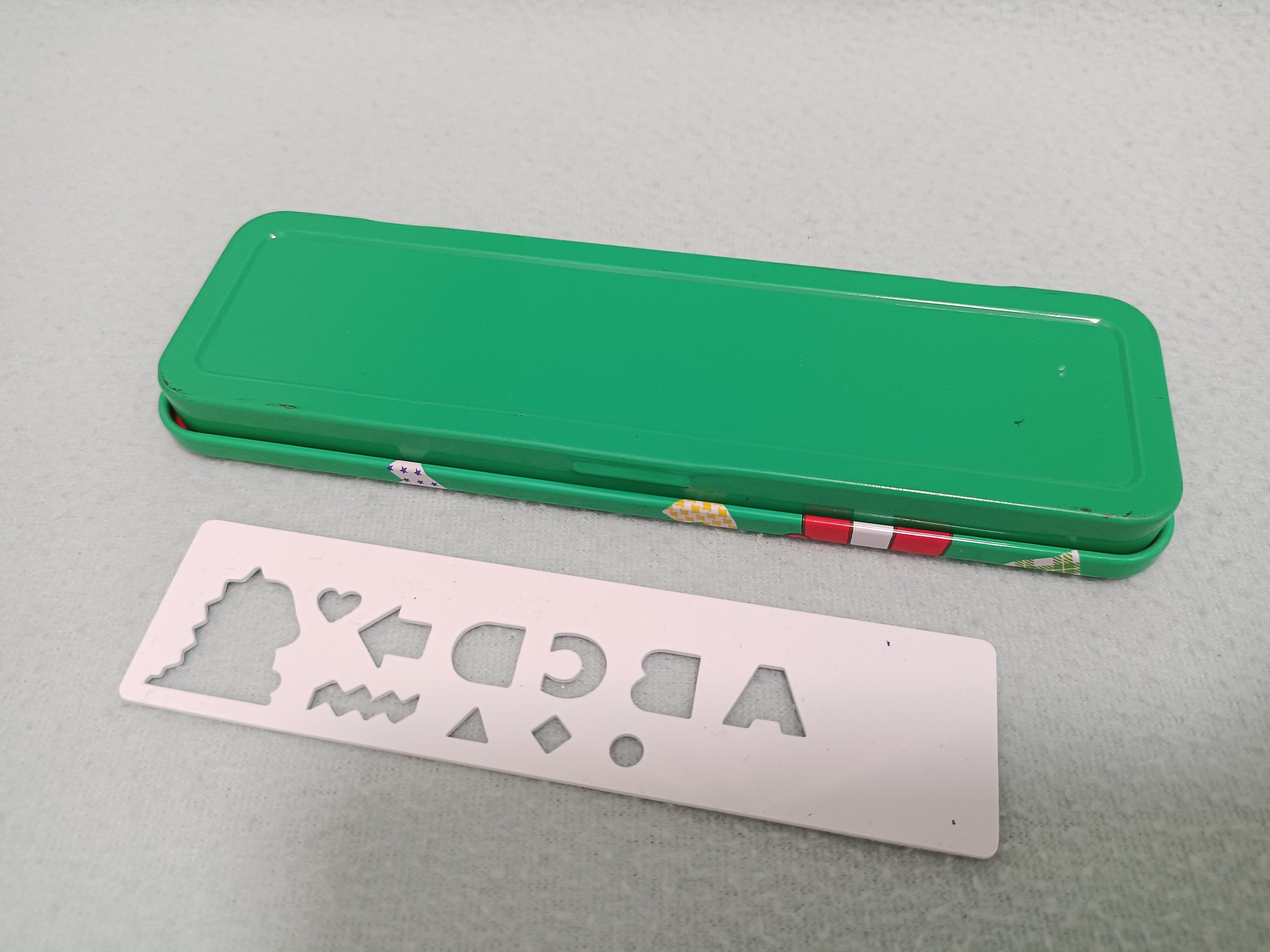 Vintage Ribon A. Yazawa Tin Pencil Box Ruler Set Shojo Manga - Etsy