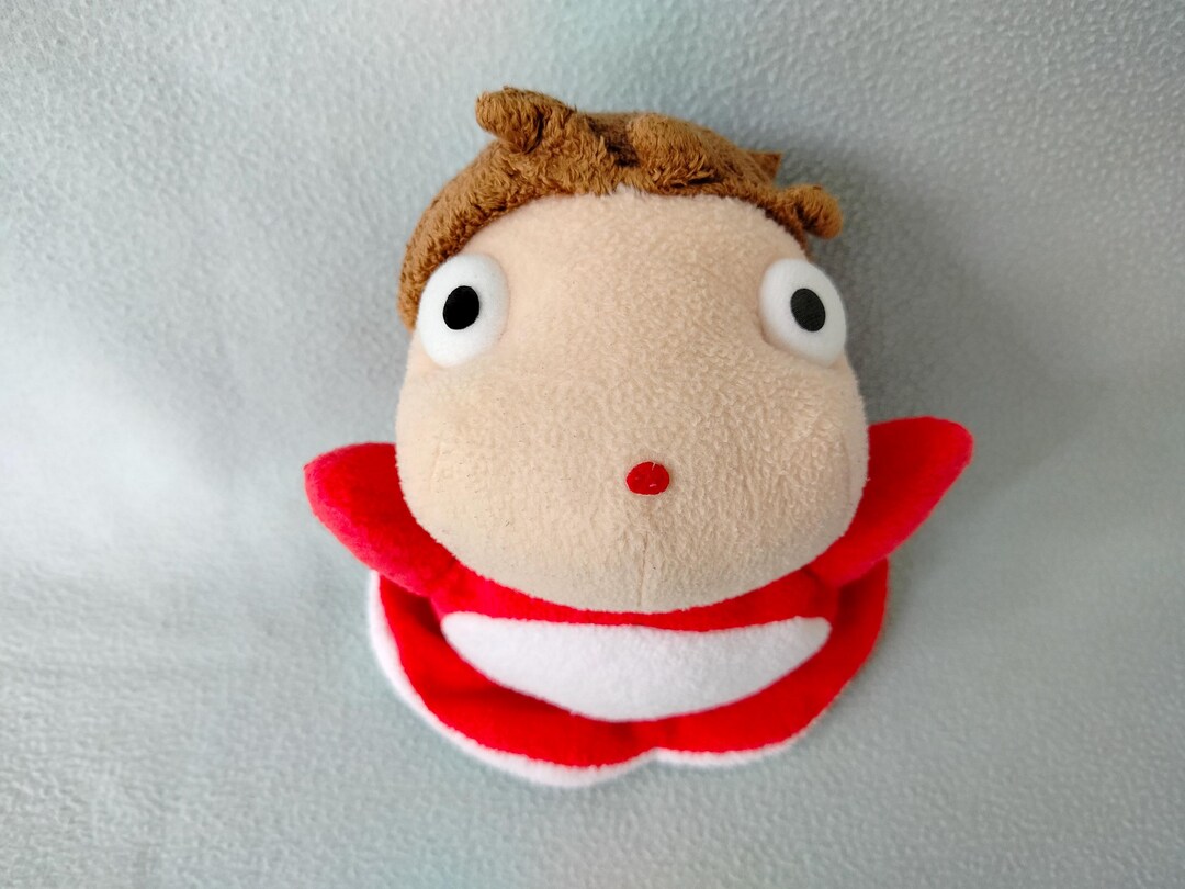 Ponyo on the Cliff by the Sea Plush Puppet / Miyazaki Japan Anime ...