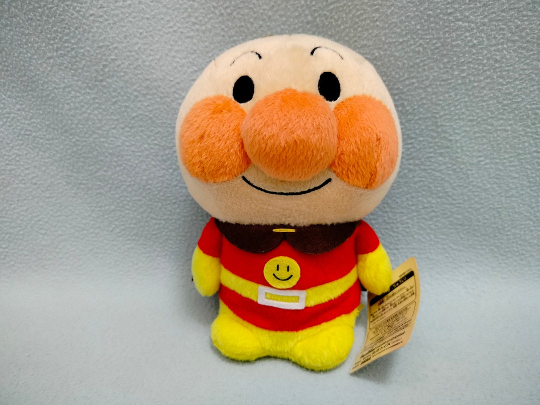 2004 Vintage Anpanman Coin Bank Plush Toy Doll / Sega Kawaii Japan ...