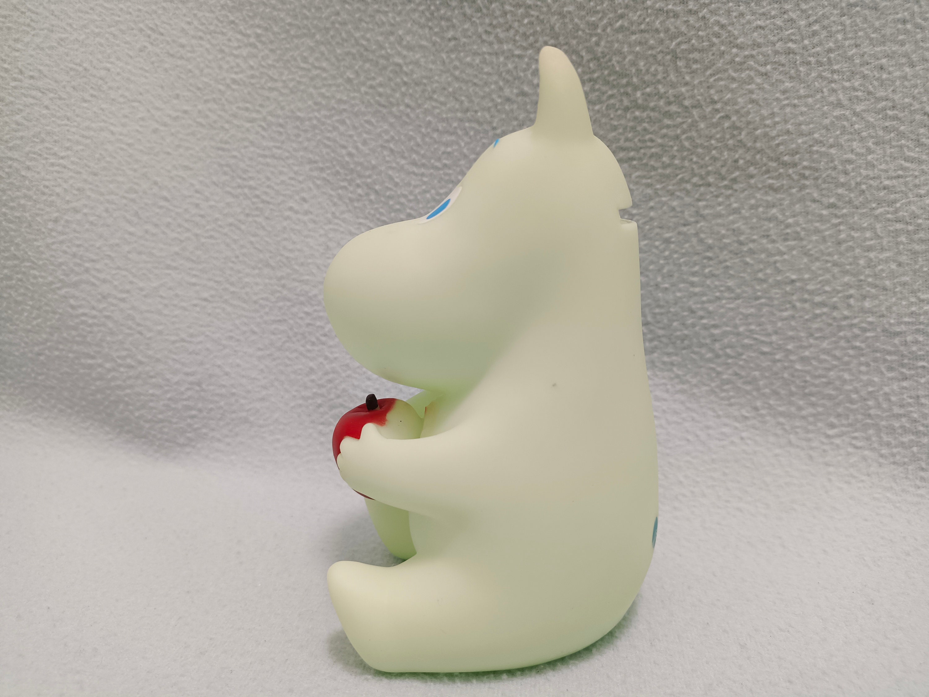Vintage Moomin Coin Bank Vinyl Sofubi Doll Rubber Toys Figure / Japan ...