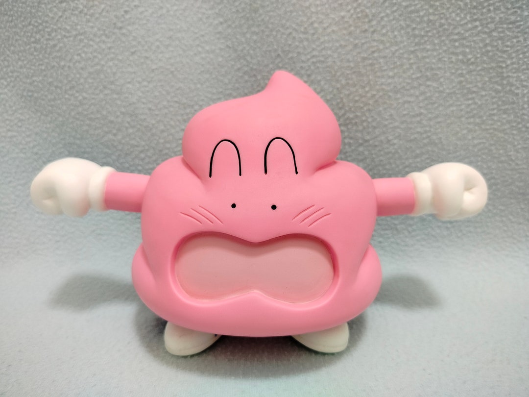 RARE Dr. Slump Poop Boy Pink Sofubi Toy Senbei Norimaki / Akira ...