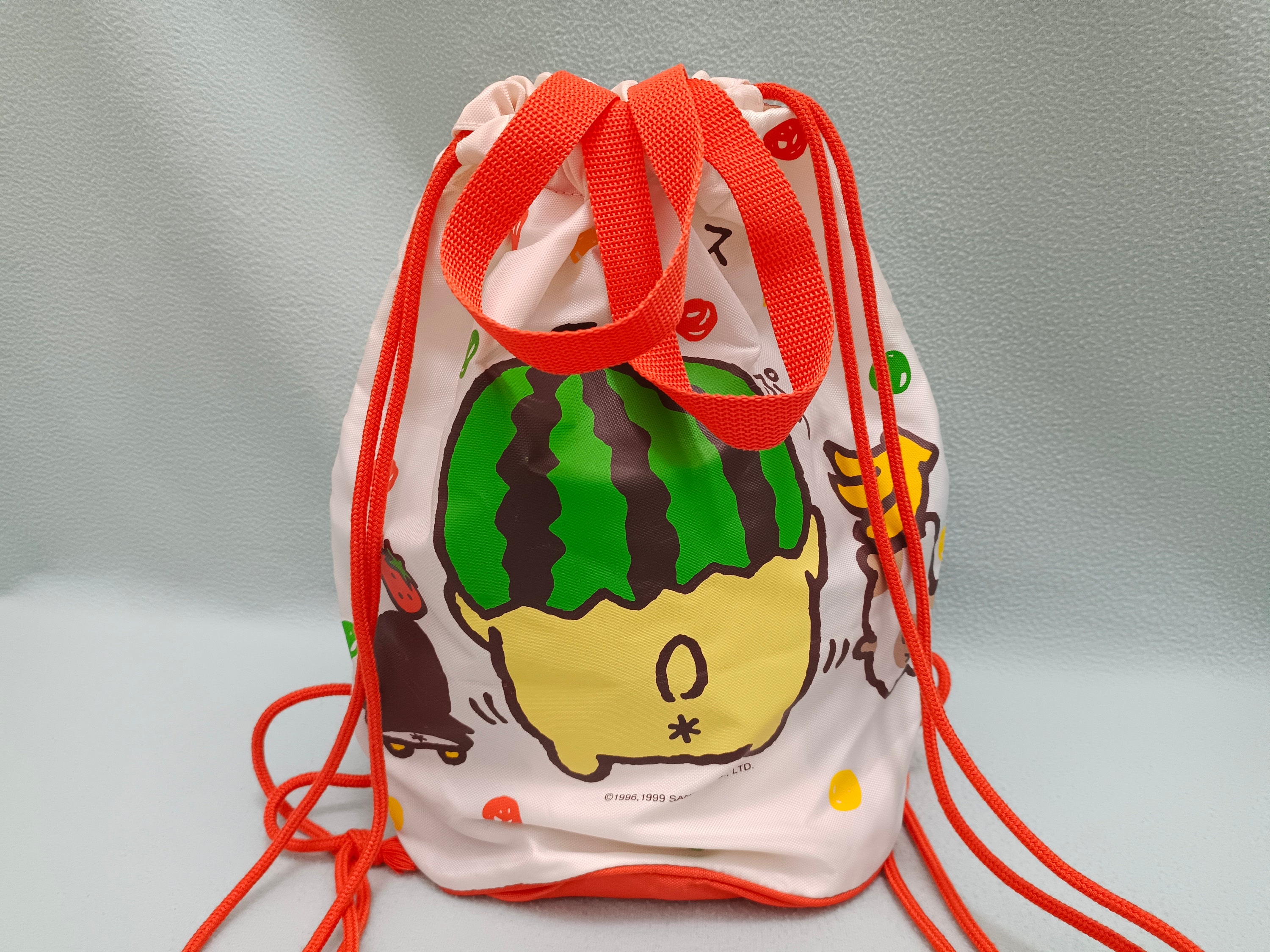 Vintage 1999 Pom Pom Purin Sanrio Bag Drawstring Backpack Tote Beach ...