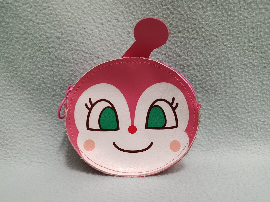 Anpanman Dokin Chan Coin Wallet Mini Purse /zipped Pouch /change Keys ...