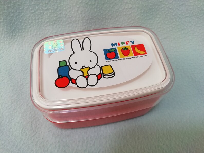 Vintage 1999 Miffy Mini Lunch Box Dual Layer/ Mini Food | Etsy