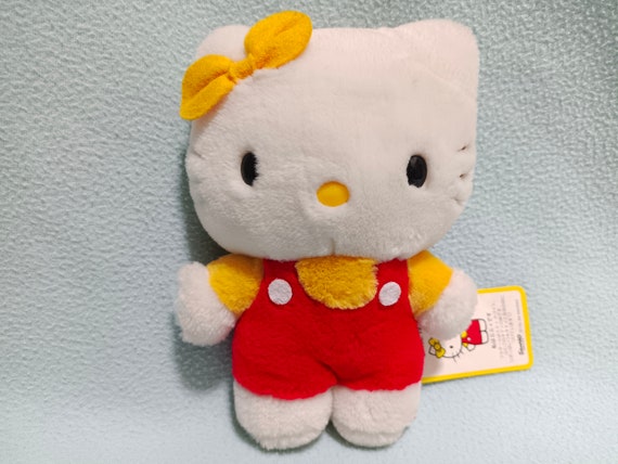 Vintage 1999 Hello Kitty Plush Doll Sanrio Eikoh 7 5 Etsy