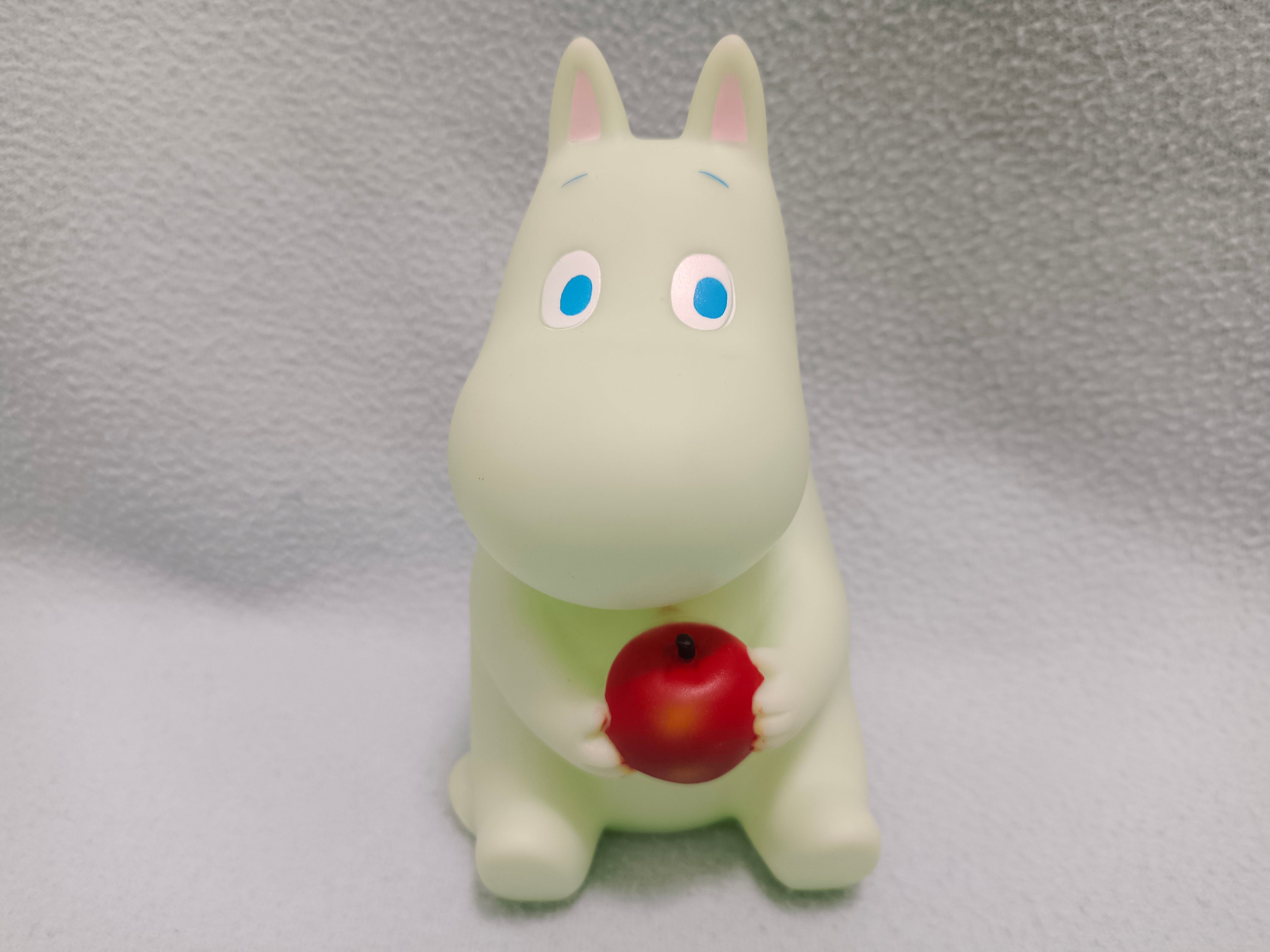 Vintage Moomin Coin Bank Vinyl Sofubi Doll Rubber Toys Figure / Japan ...