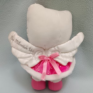2000 Vintage Hello Kitty Angel Plush Doll Sanrio Millennium Special ...