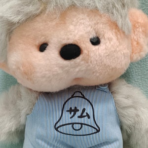 Monchhichi Sekiguchi Chibikko Sam IKB Monkey Plush Doll 12" Made in ...