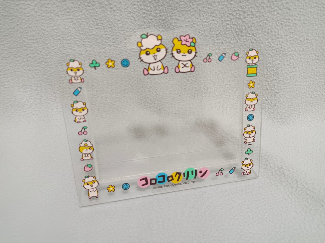 2000 Vintage Coro Coro Kuririn Sanrio Photo Frame Plastic Stand Gift ...