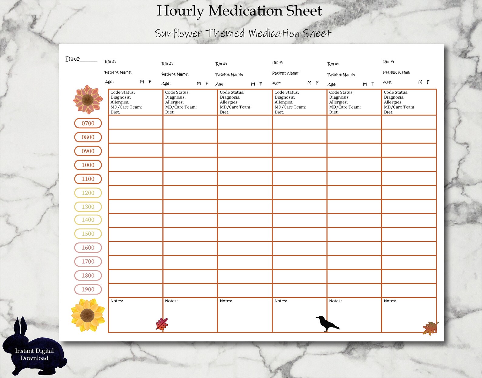 Nursing Report Sheet, Autumn Nurse Brain, Med Surg Handoff Report ...