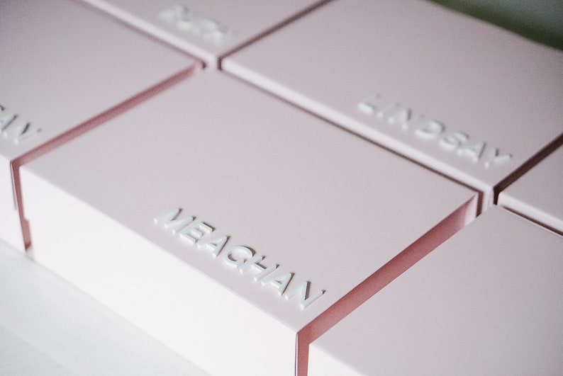 Luxury Personalized Gift Box Keepsake Box Wedding Party - Etsy