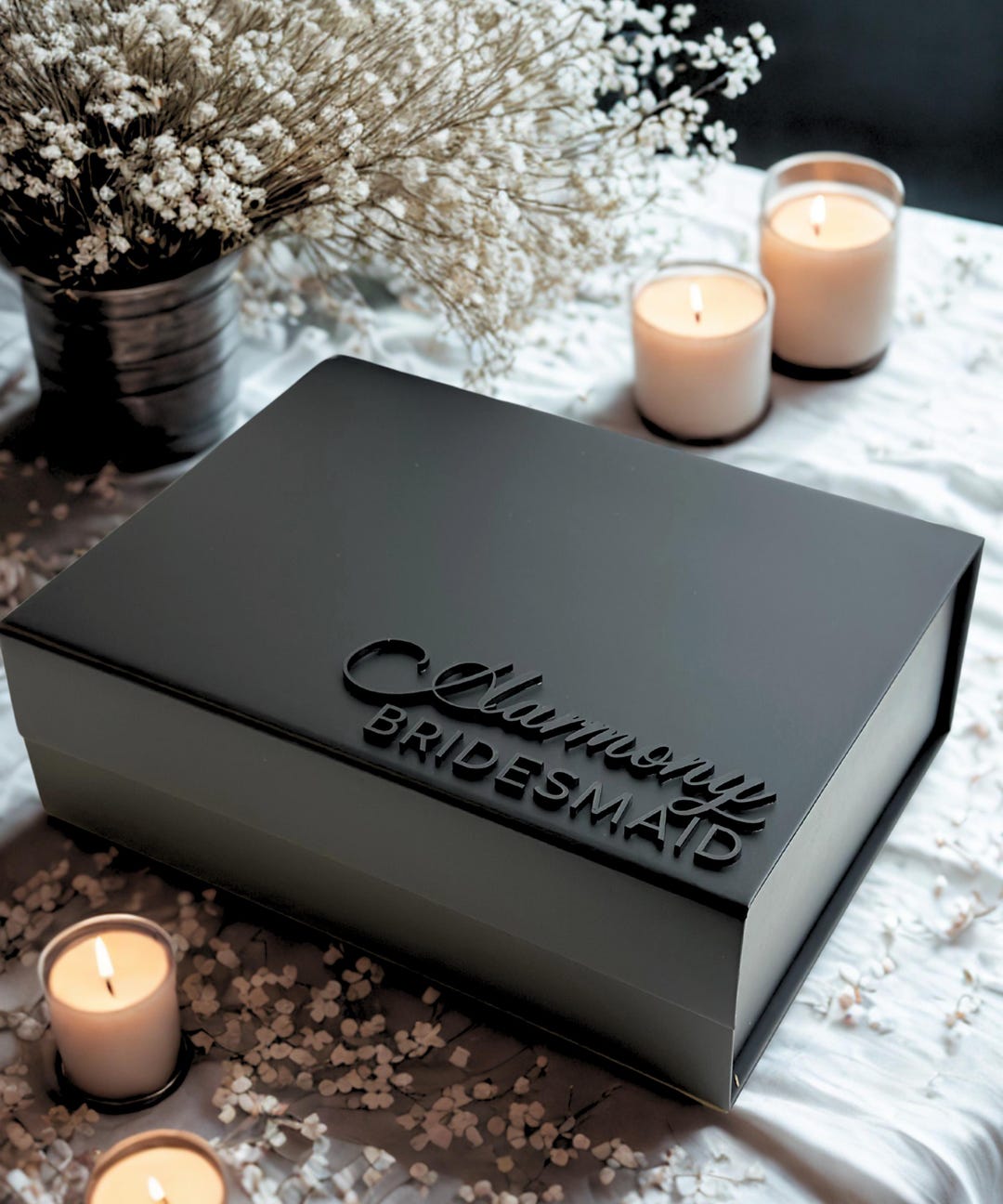 Luxury Personalized Gift Box | Keepsake Box | Wedding Party Gift ...