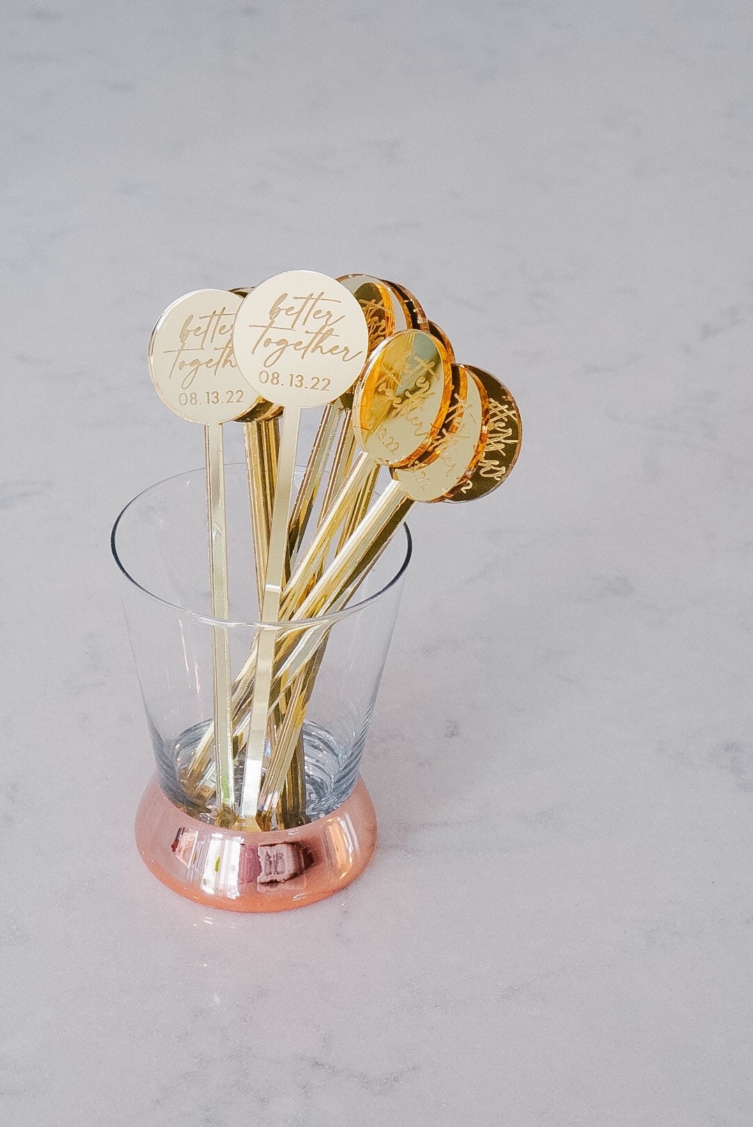 Set of 10 Personalized Acrylic Stir Sticks | Custom Cocktail Stirrers ...