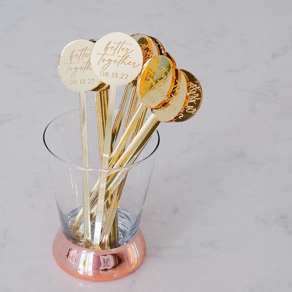 Wedding Stir Sticks - Etsy