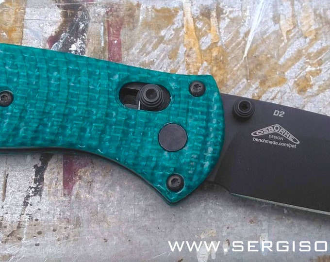 MINI Bugout Crossfade Shredded Carbon Fiber Scales for Benchmade MINI ...