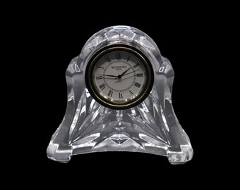 Waterford Crystal Quartz Mantel Clock - Etsy