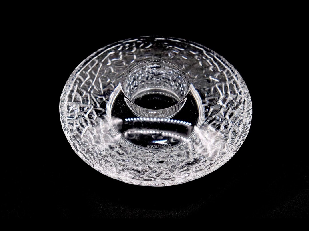 Orrefors Discus Votive Candleholder - Etsy